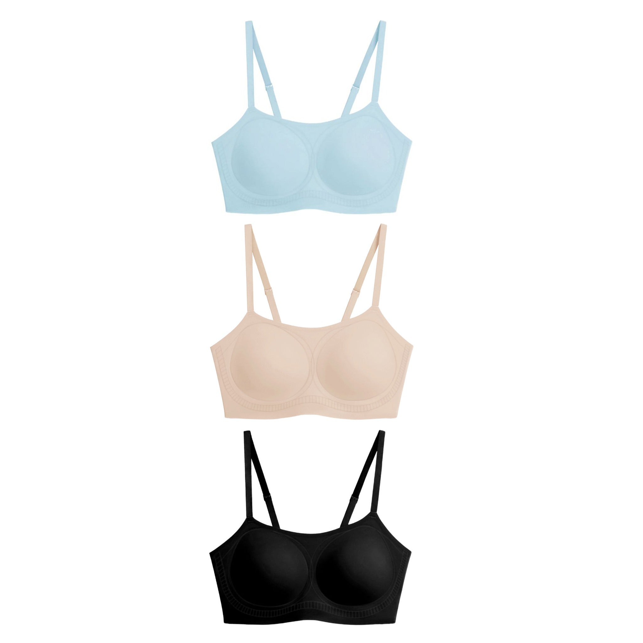 Floatley | Bra Bundles, T-shirt Bra Bundles, 3-pack Bras, Wireless Bras ...
